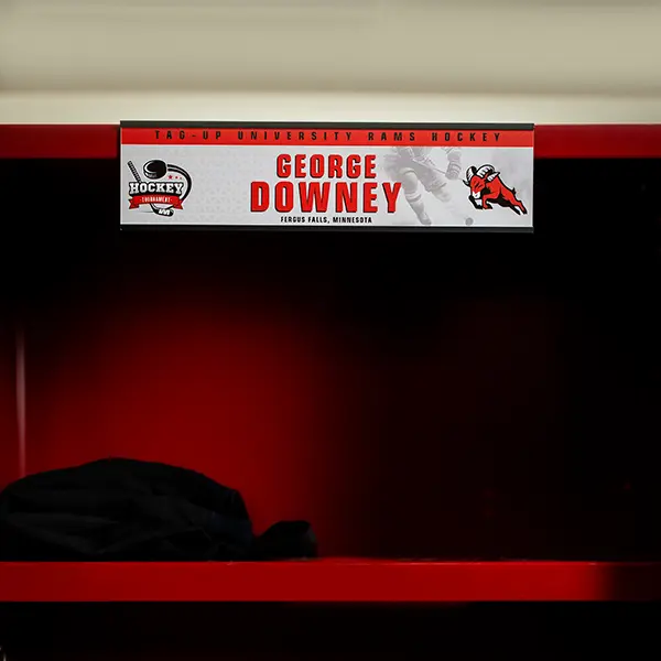 Standard Locker Plates | Tag-Up